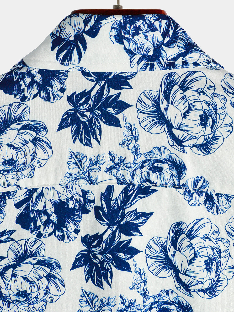 Men's Punk Rock Crown Floral Skull Print Short Sleeve Shirt – Atlanl